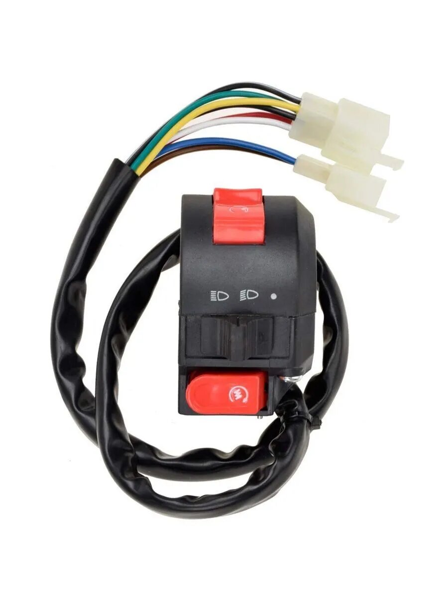 Стартер для квадроцикла, переключатель, 8 контактов, левый стоп-сигнал, для 50-150 куб. см