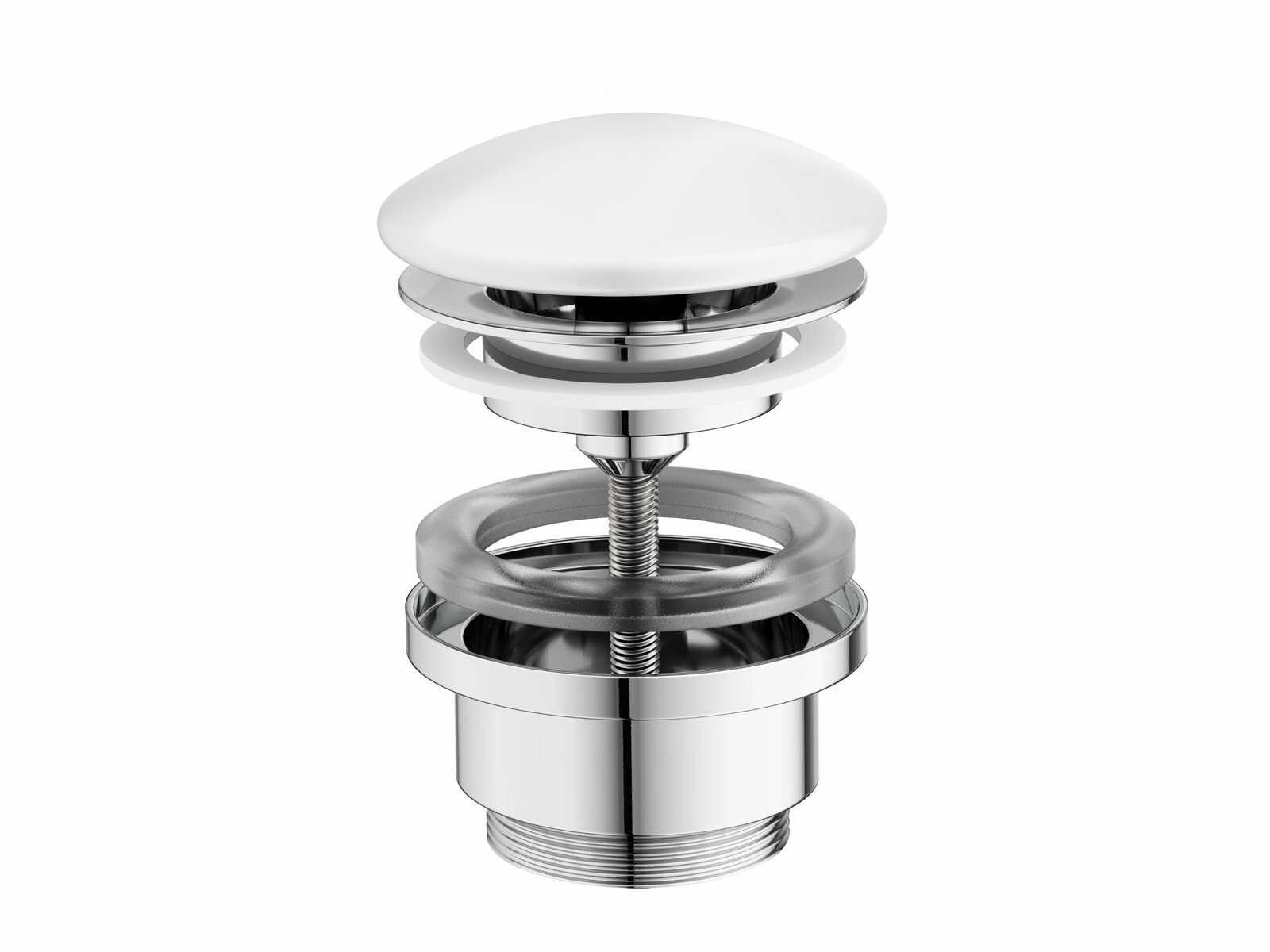 Слив для умывальника Ravak X01695 белый, для раковин без перелива