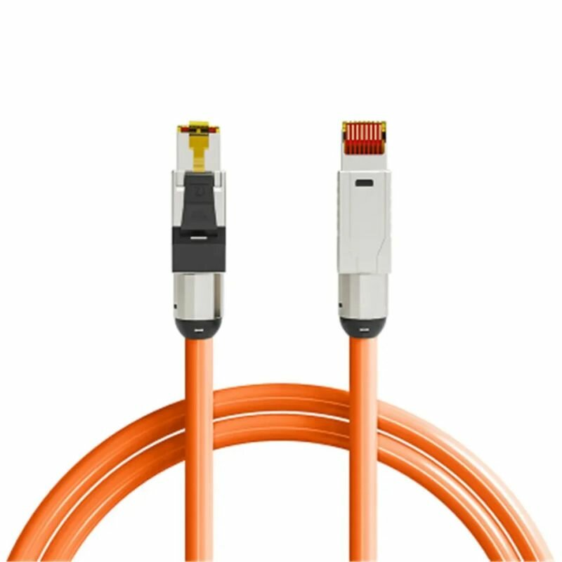 Ethernet Lan Cat8 Cat7 CatA rj45 кабель RJ45 для сети маршрутизатора, модема, интернета, RJ45 Ethernet-соединения, претерминированный патч-корд