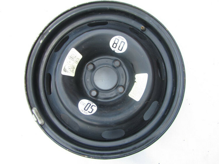 Диск стальной R15 6Jx15H2 ET27 4x100 337818129187 MWFR 3377A Dia 65 от запасного колеса докатки