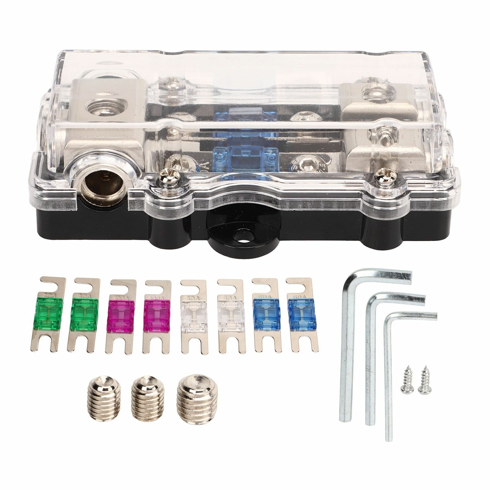 Держатель предохранителя ANL 4GA IN/8GA OUT для авто/лодок/RV