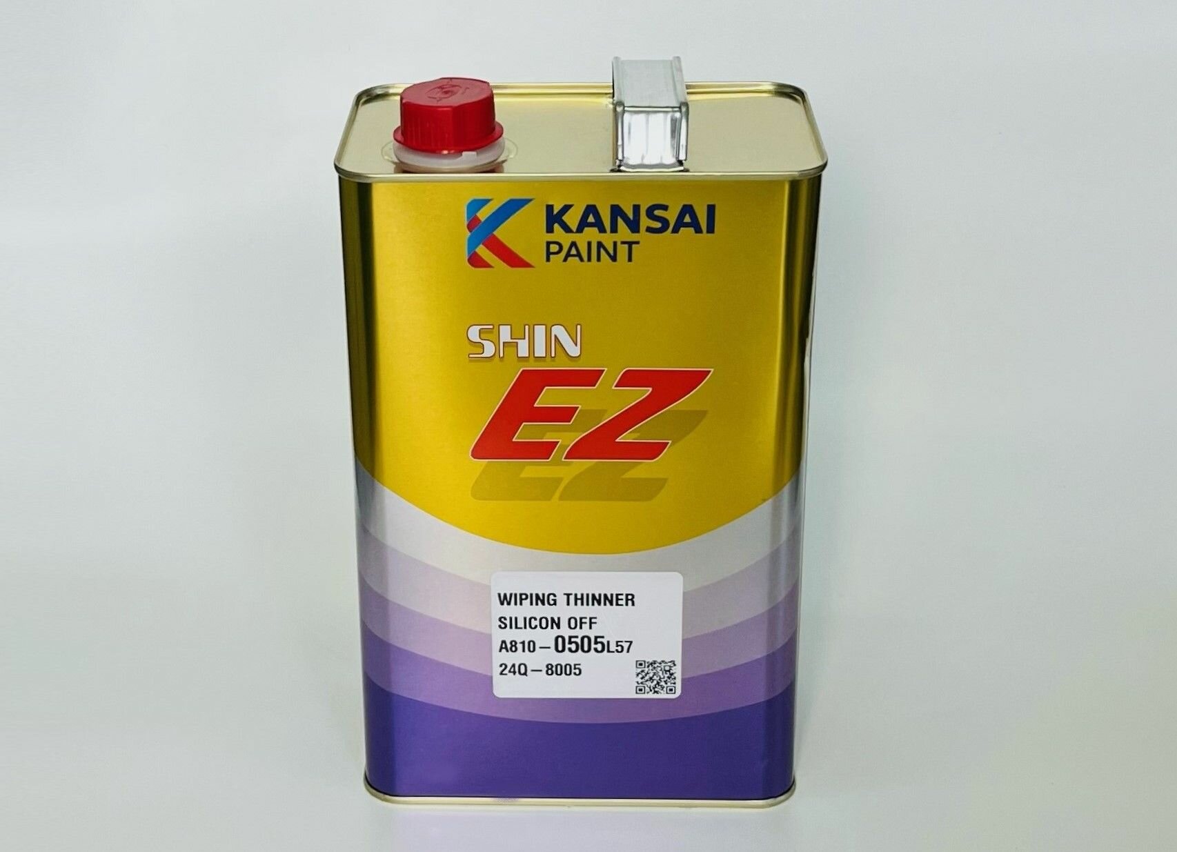 Обезжириватель антистатический SHIN EZ(kansai) WIPING THINNER SILICON OFF антисиликон кансай 4л