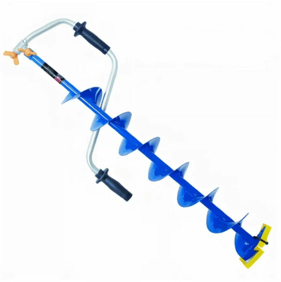 Ледобур NERO 1010-130T, левое вращение, телескопический, для любого льда