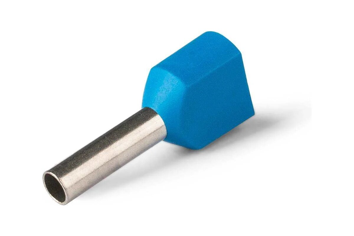 Штыревой втулочный изолированный наконечник КВТ НШВИ(2) 2,5-10