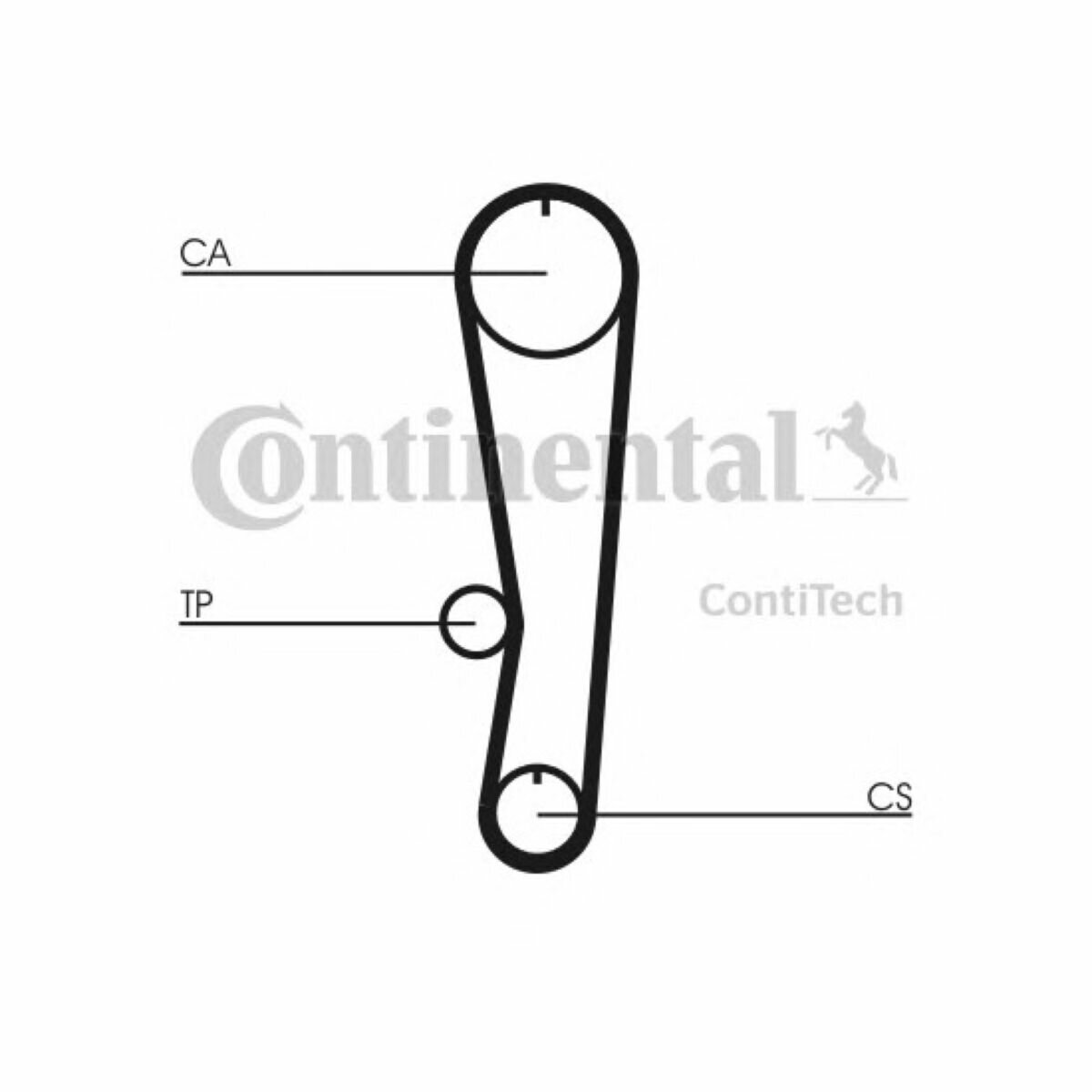 Ремень Грм Suzuki Swift I/Ii 1.0-1.3 1984-2001(Contitech Ct568)