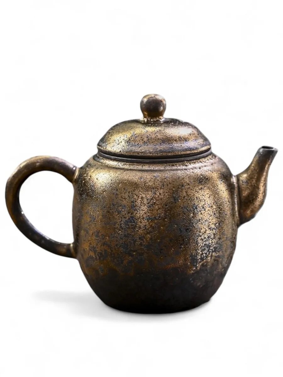 Чайник-заварочник Китобой, керамика, 300мл, фиксированная ручка