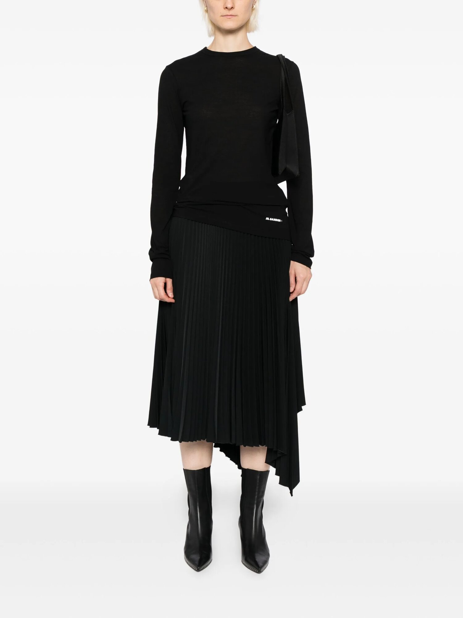 Футболка Jil Sander, размер XS, серый — фото 1