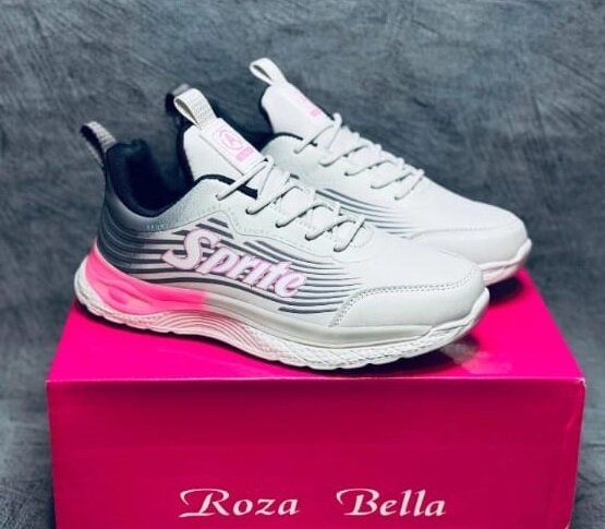 Кроссовки женские светло серый