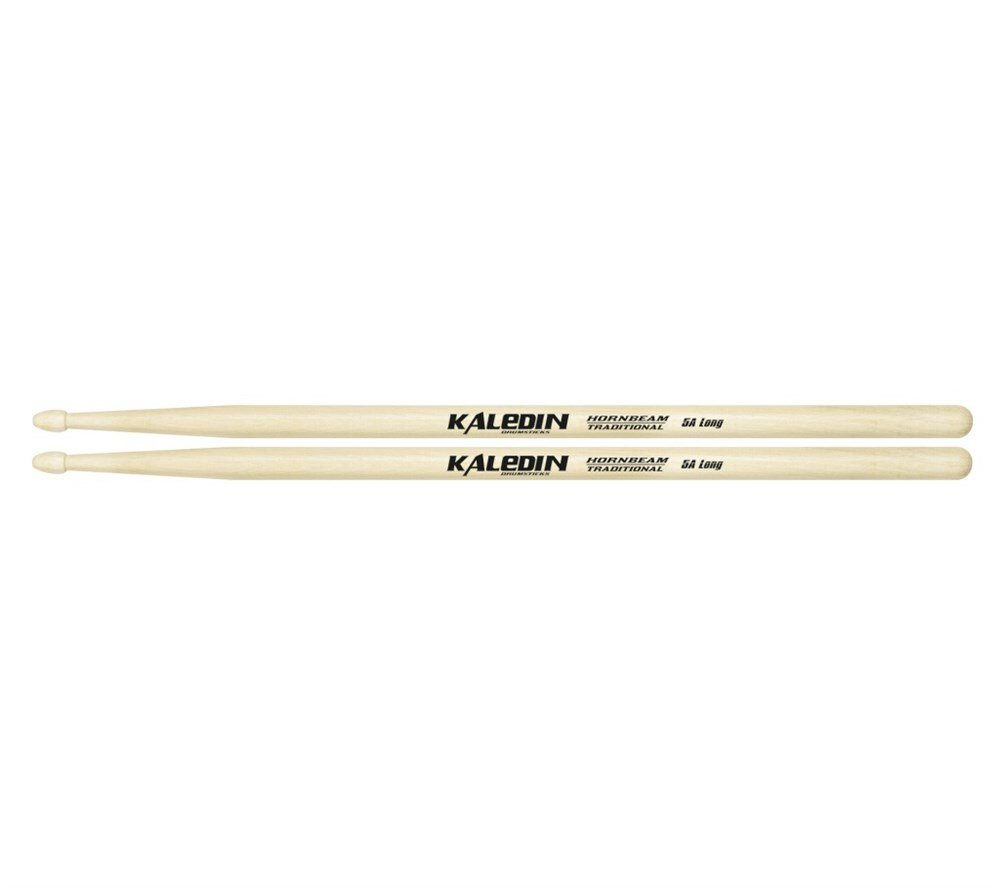 Kaledin Drumsticks 7KLHB5AL 5A Long Барабанные палочки, граб, деревянный наконечник