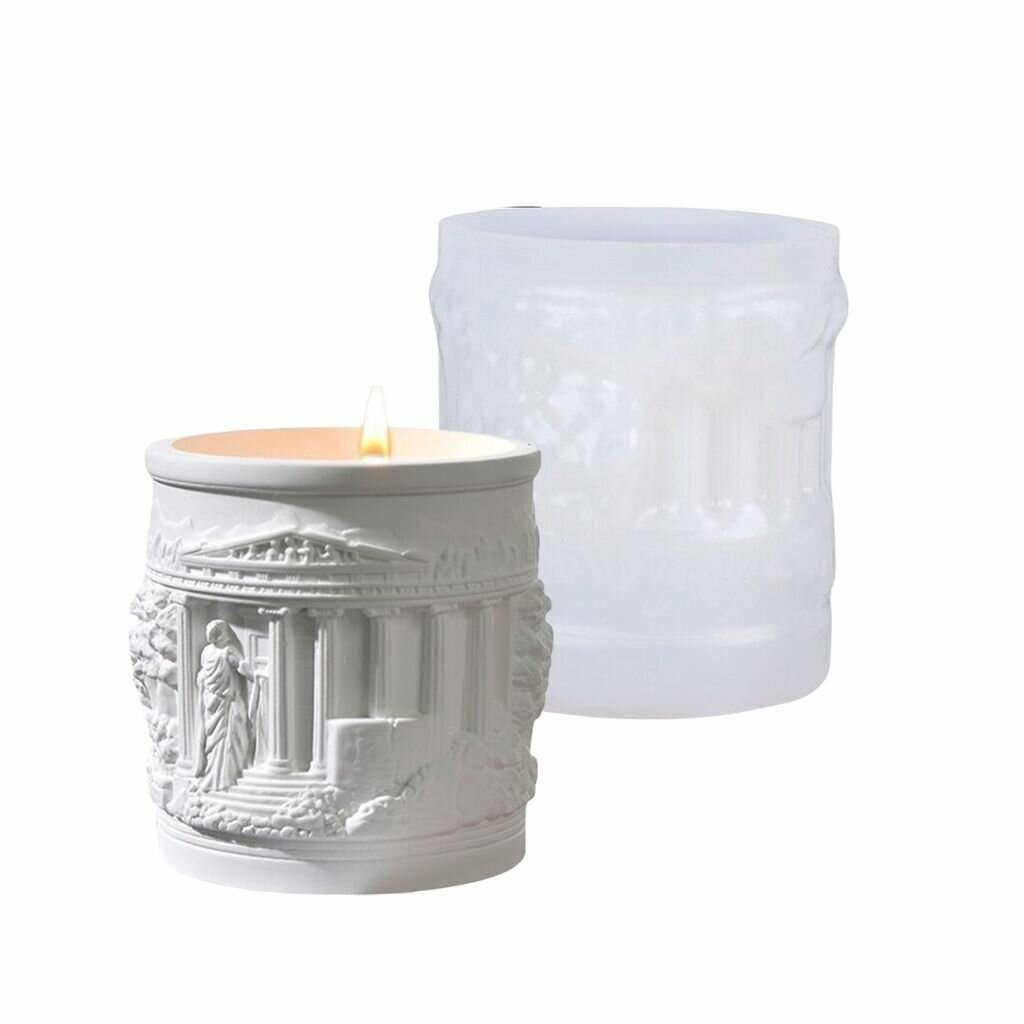 Силиконовая форма для хранения в виде чаши из эпоксидной смолы и храма Артемиды своими руками