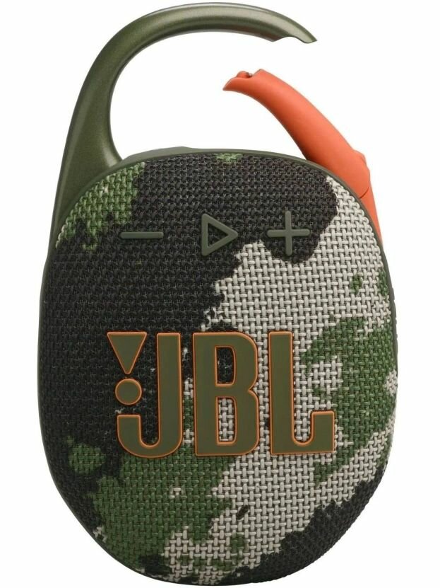 Колонка портативная JBL Clip 5, 7Вт, камуфляж