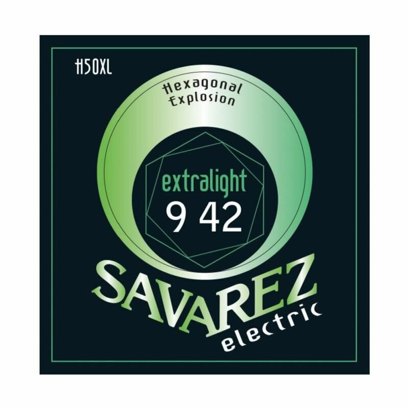 SAVAREZ H50XL HEXAGONAL EXPLOSION - Струны для электрогитар L