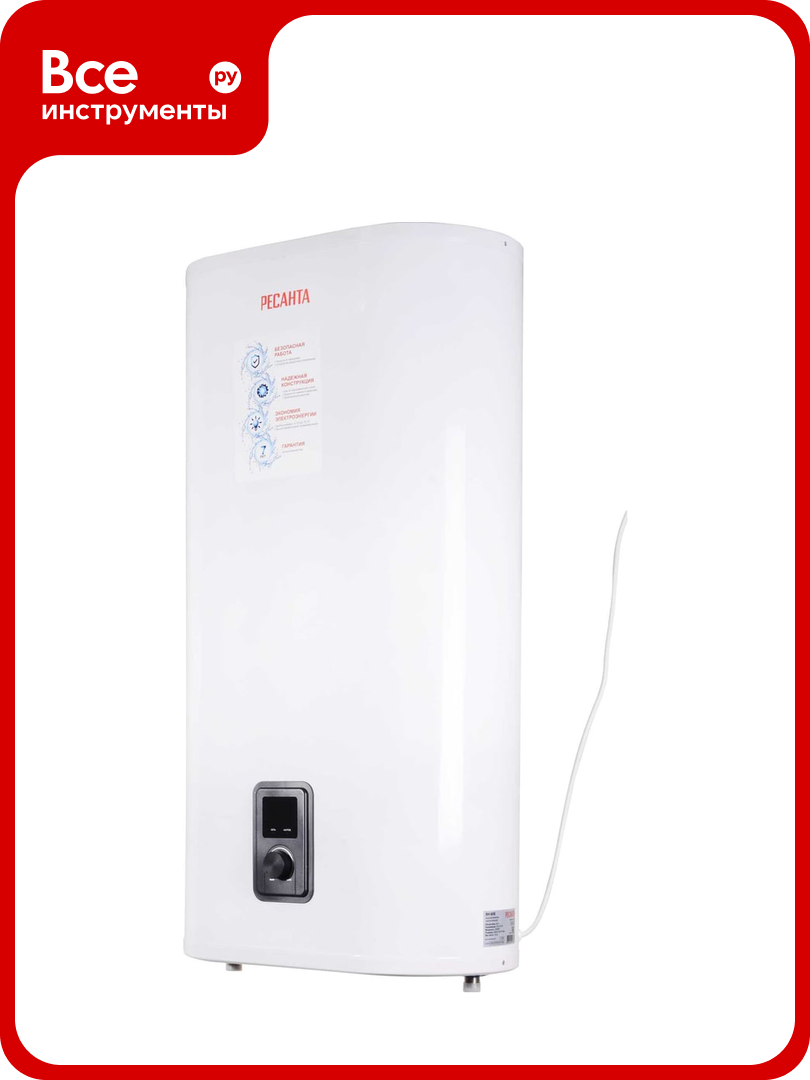 Накопительный водонагреватель Ресанта ВН-80В 74/5/3