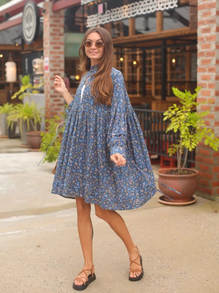 Платье Пляжное лен