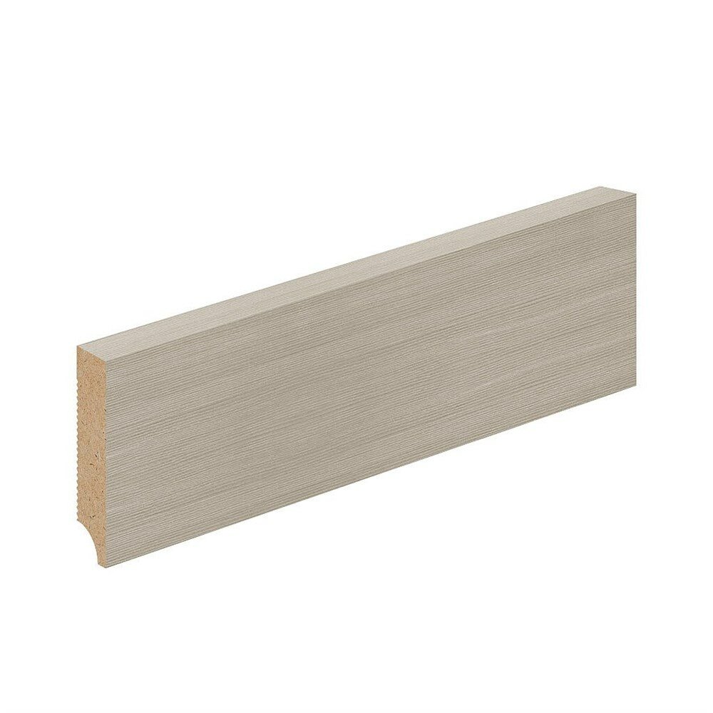 BRAVO Плинтус ЭКО Cream Melinga МДФ S-70.16 2400*70*16 Cream Melinga