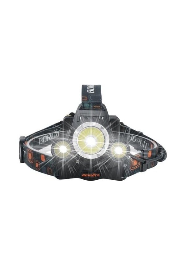 Мощный светодиодный налобный фонарь с аккумулятором 18650, 3000 люмен, 4 режима освещения, водонепроницаемый, прочный, для охоты, рыбалки, кемпинга, спорта на открытом воздухе, черный