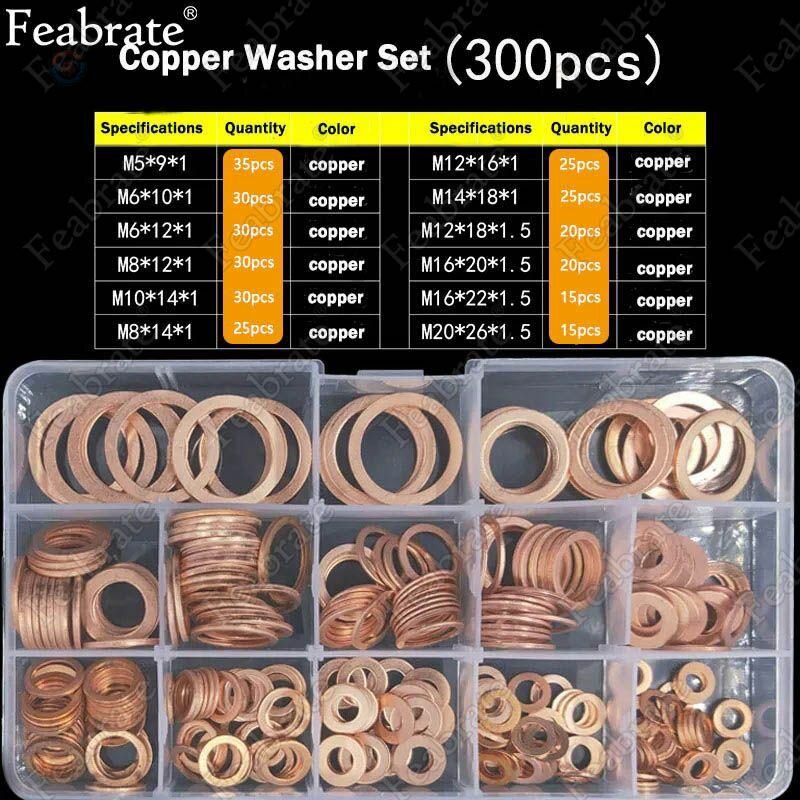 Набор инструментов для дома и гаража, универсальный набор ключей и шайб для ремонта и мелких работ