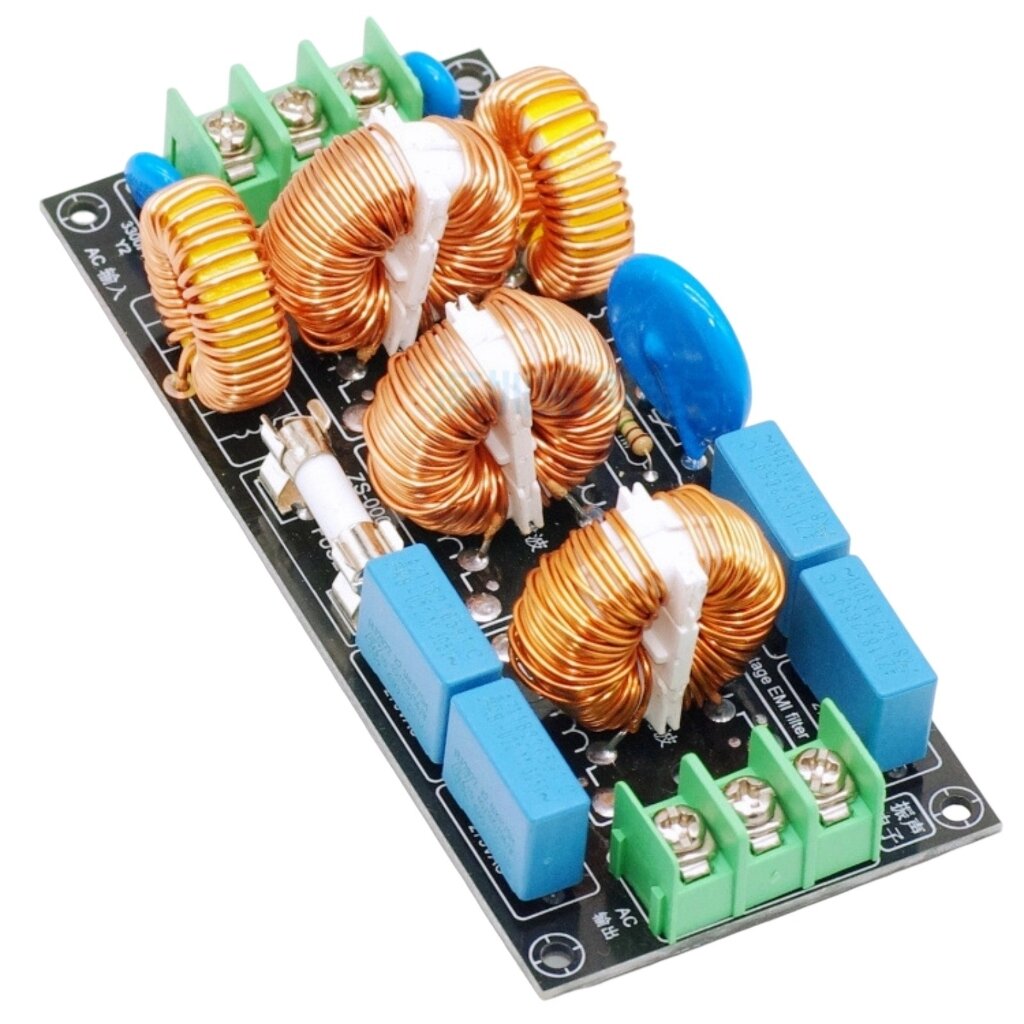 4A 8A 16A Термостойкий фильтр подавления электромагнитных помех для звуковых систем