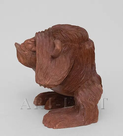 15-081 Статуэтка "Обезьяна - "Не вижу" 20 см суар