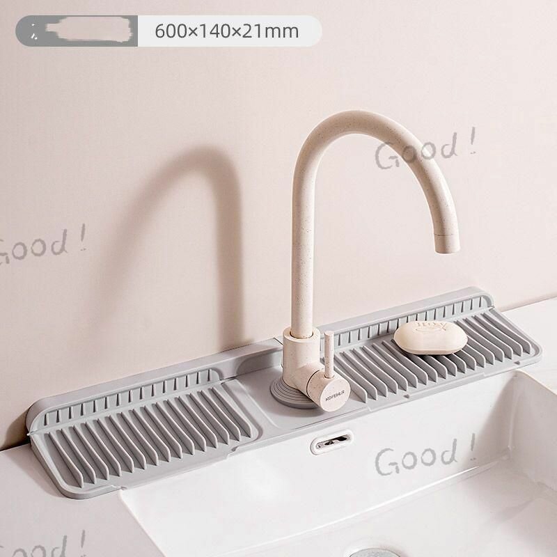 Силиконовый коврик для раковины Коврик впитывающий под смеситель
