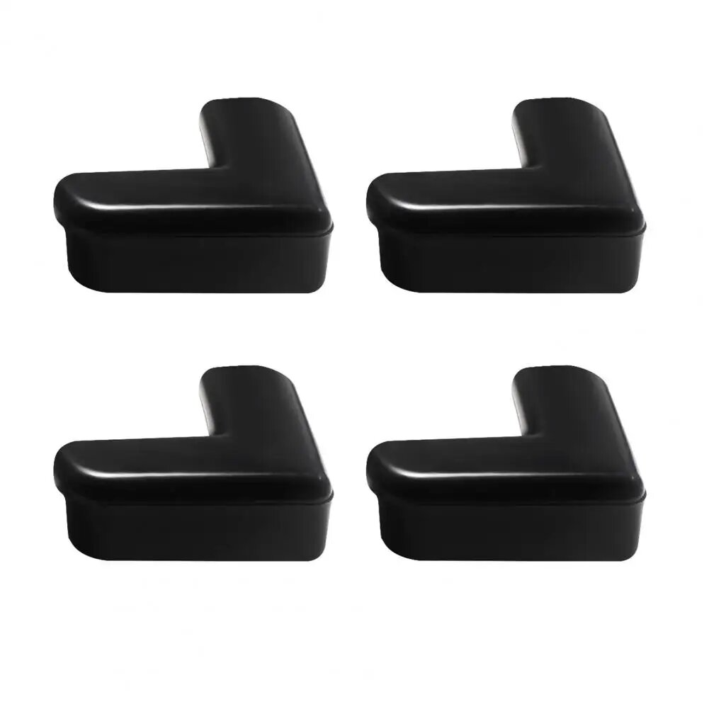 Комплект защитных уголков для мебели Черный, Black