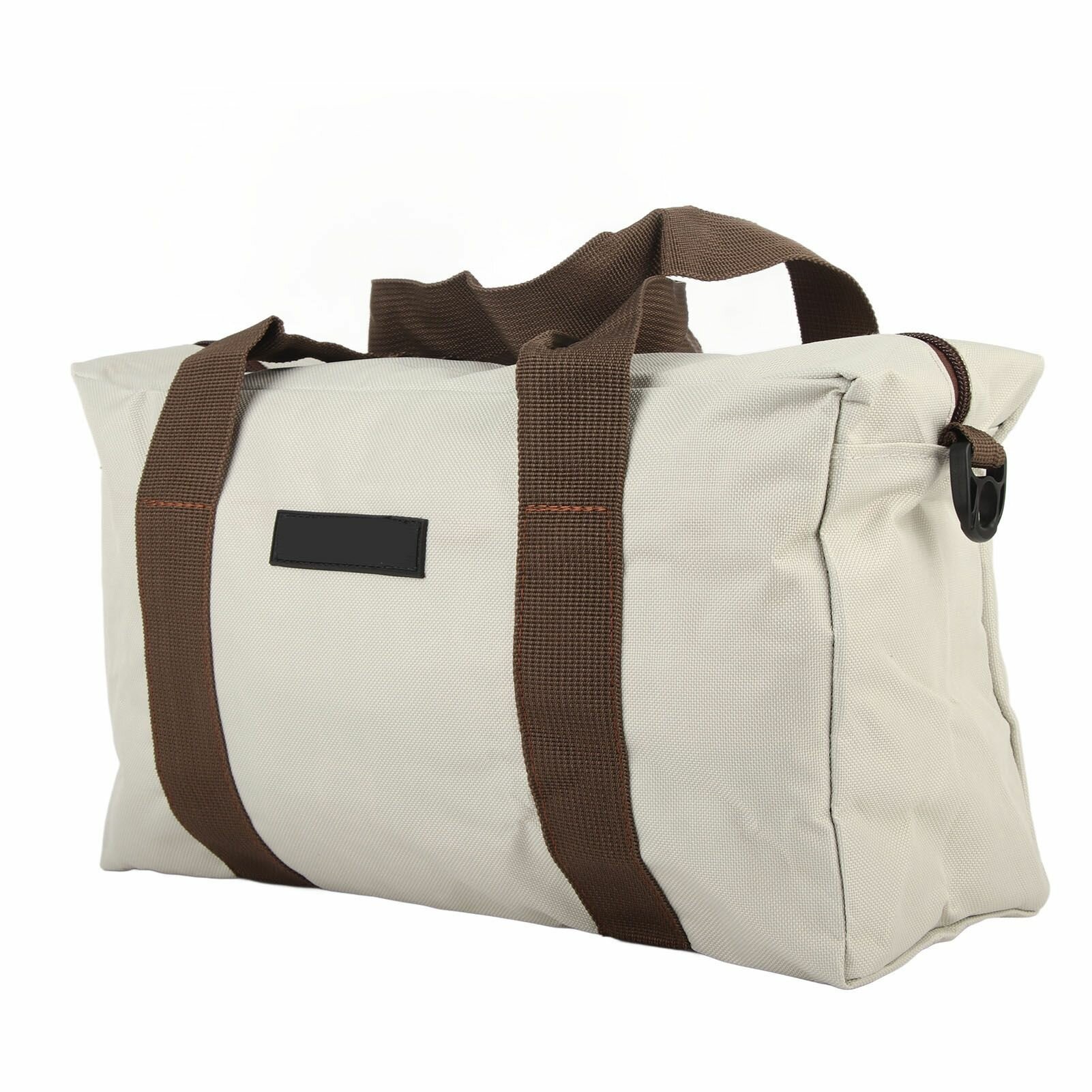 Сумка для инструментов с широким горлышком, водонепроницаемая, с высокой несущей способностью, парусиновая сумка для хранения оборудования, серая, 18 дюймов