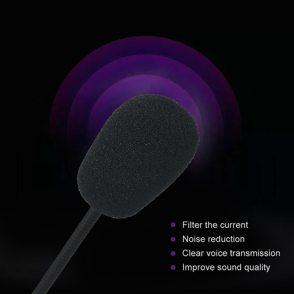 Мини проводной микрофон на гибкой стойке с разъемом 3,5 мм, гибкая подставка, студийный речевой микрофон для ПК, компьютера, ноутбука, настольного компьютера