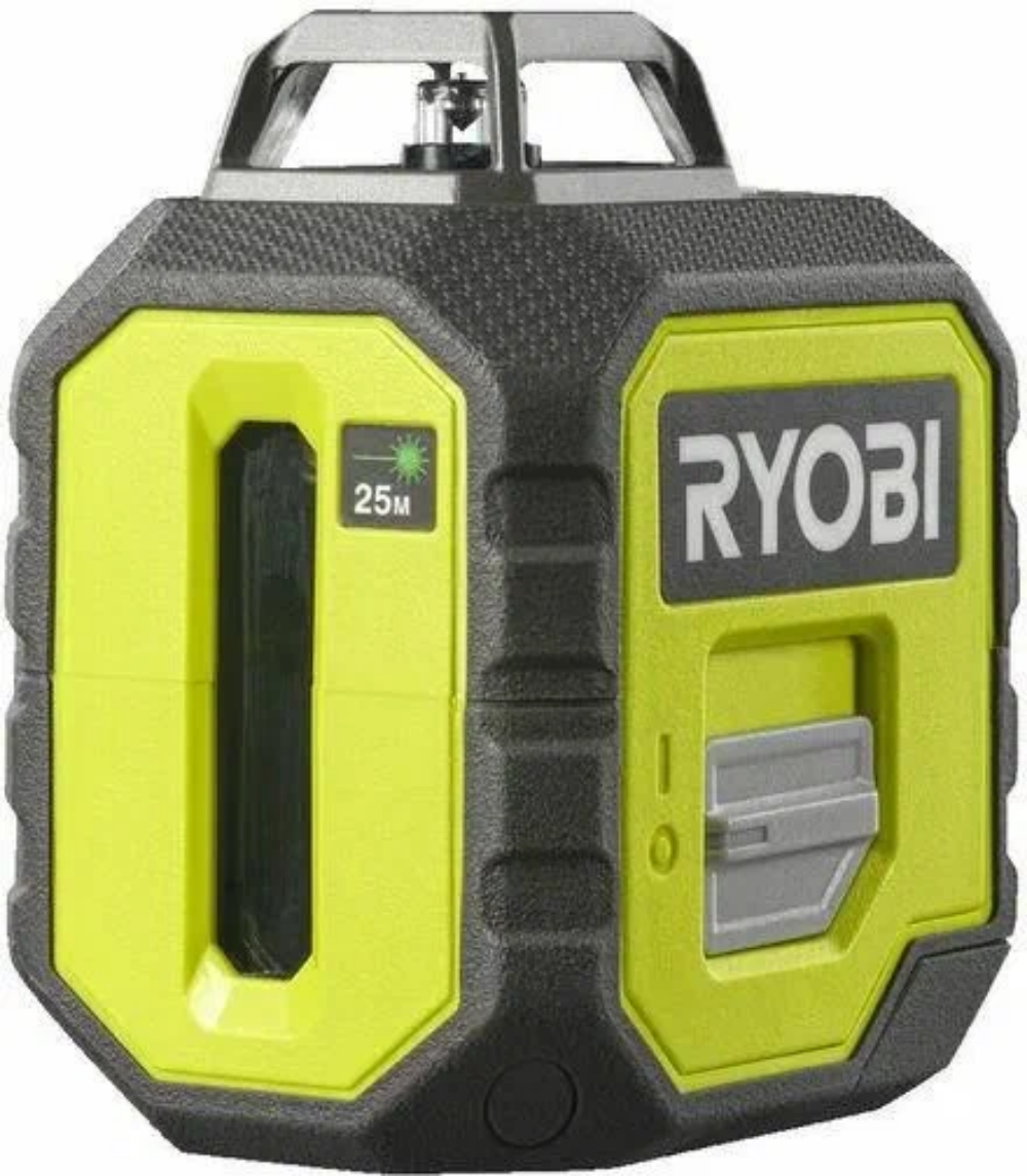 Лазерный нивелир RYOBI RB360GLL 5133005310, 25 м, зеленый/черный