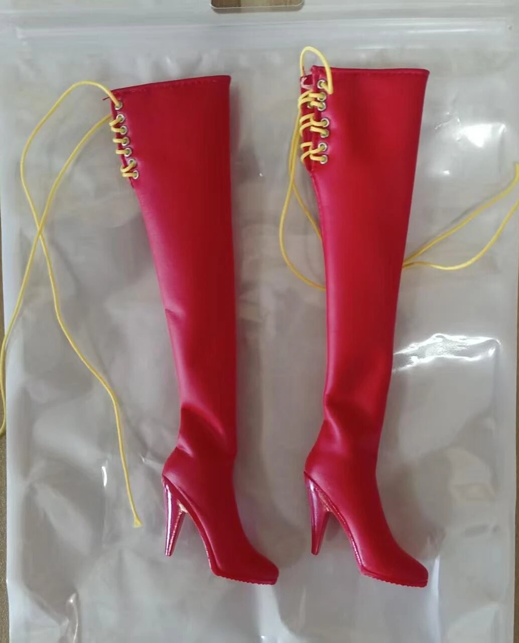 Tbleague 1/6, механическая Эра шклаи Нил, черные сапоги на высоком каблуке, однотонная модель обуви для 12-дюймовой экшн-фигурки, Кукольное тело Красный, Not Hollow Shoes E