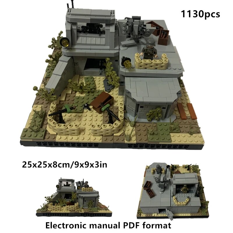 MOC Блочный конструктор Call of Duty Северная Африка 18+ 1130PCS No Box