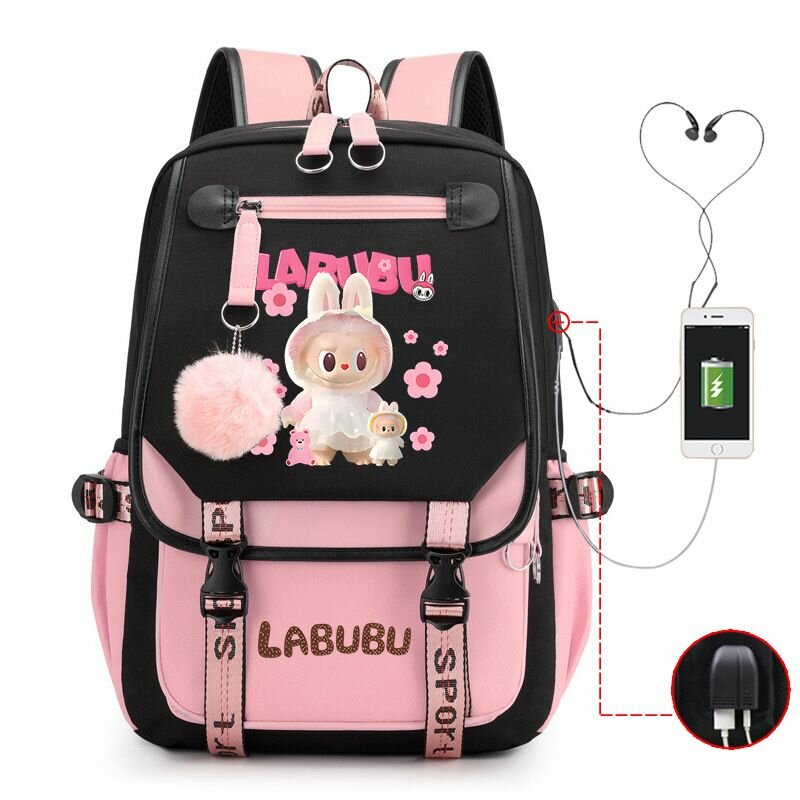 Школа сумка 2025 года с картиновым принтом для младших школьников, мультифункциональная, большой объем, унисекс