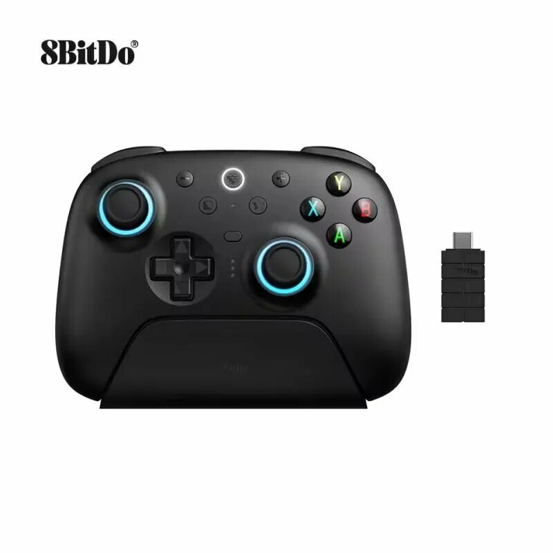 8BitDo Ultimate 2 Wireless Контроллер Геймпад с 8 скоростями Эксклюзивной технологии TMR RGB Подсветкой Джойстиков для ПК Android