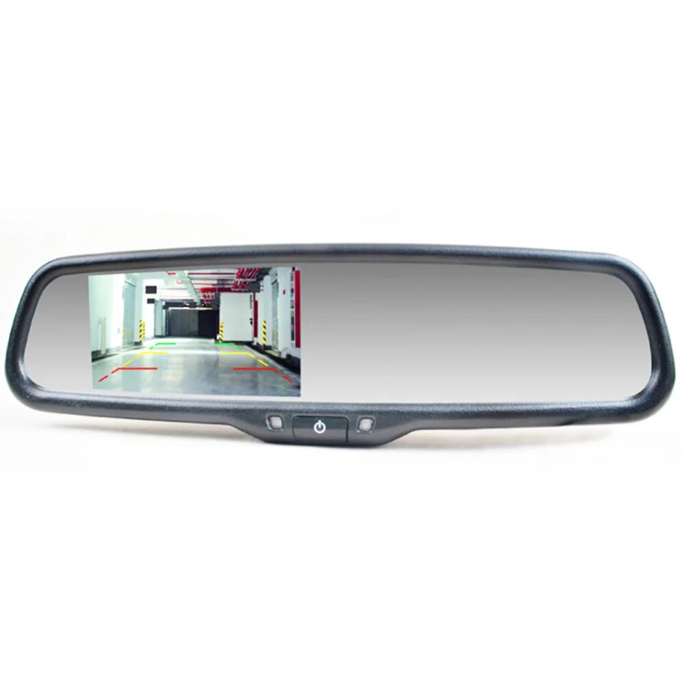 4,3-дюймовый TFT ЖК-монитор парковочного зеркала заднего вида, автомобильный монтажный кронштейн, антиослепительный монитор заднего вида для Nissan для Ford