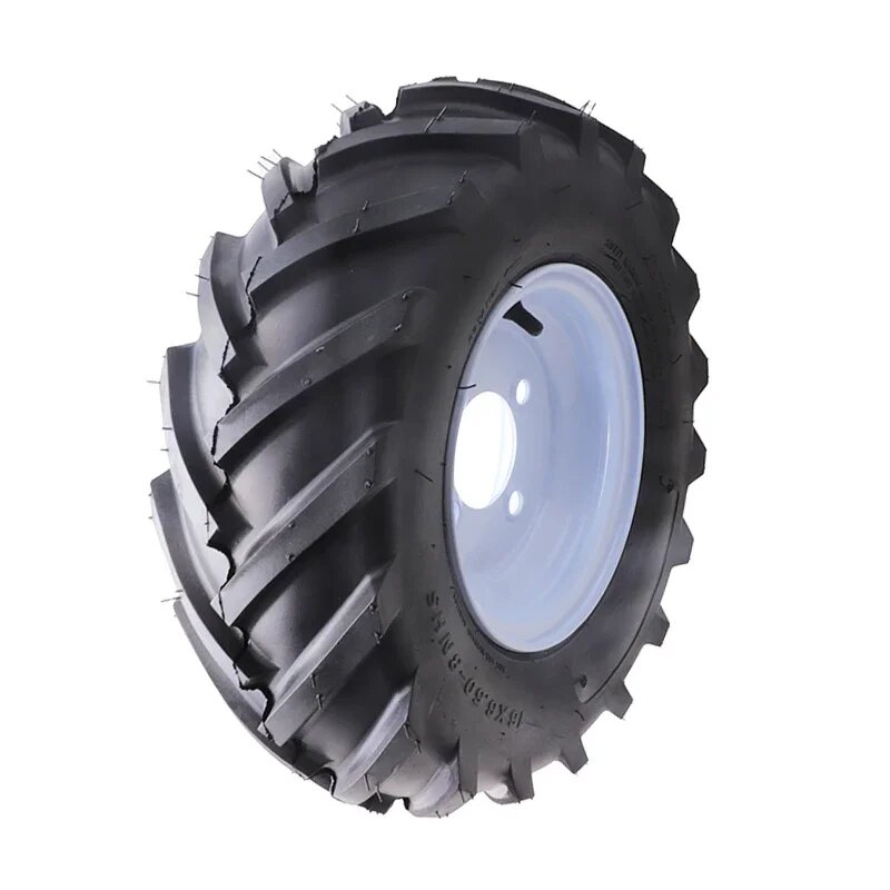 Шины 16x6,50-8 Колеса 16 дюймов Вакуумная бескамерная шина с 8-дюймовой ступицей колеса для гольф-кара Quad ATV Go kart Snowplow Запчасти для газонокосилки