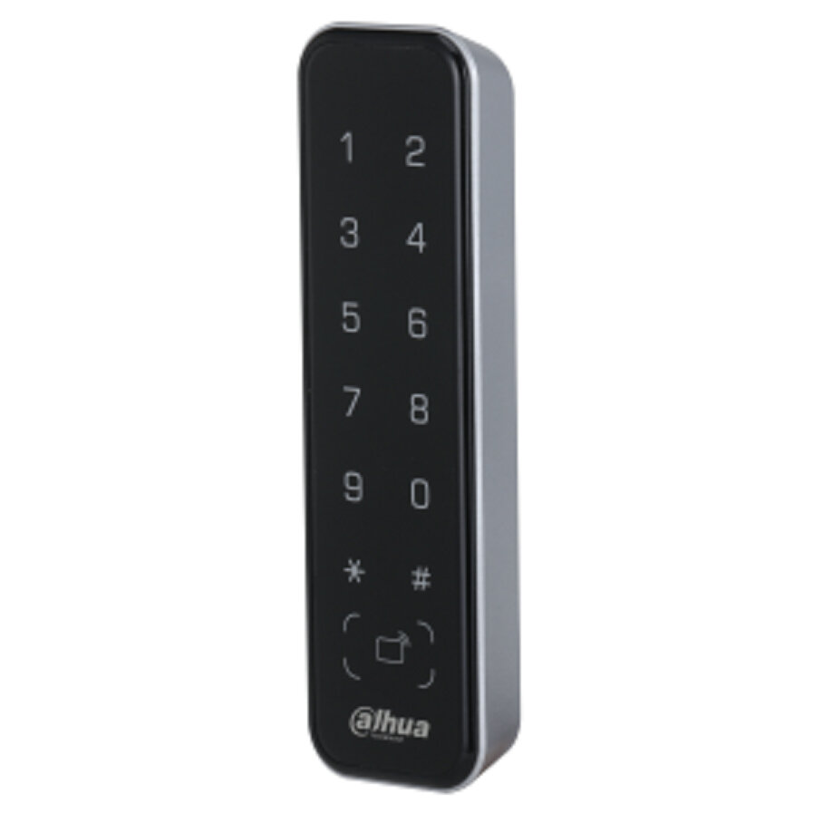 Влагозащищенный считыватель карт доступа и клавиатура ввода Dahua DHI-ASR2201A