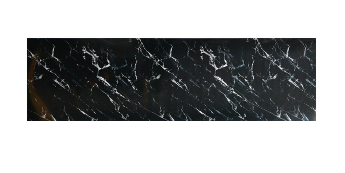 Фартук кухонный ЮгPlastМаркет "Крестола Блек", 3000x600 мм, 1,5 мм