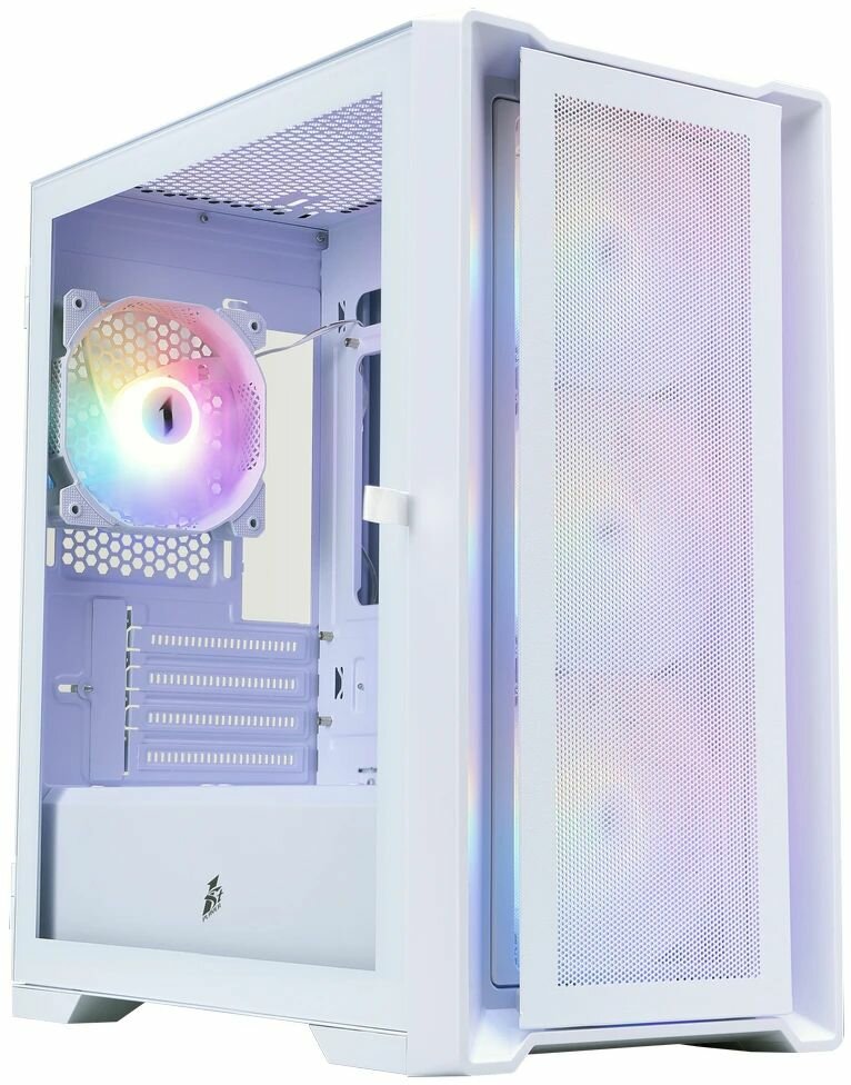 Корпус 1STPLAYER TRILOBITE T4 FRGB White T4-G-WH-4F1-W