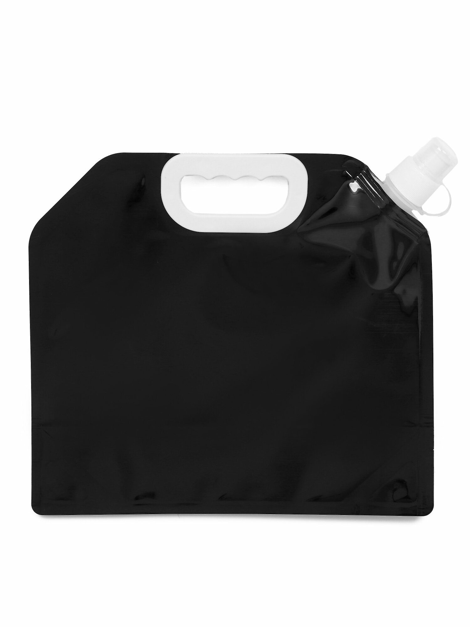 Фляжка для воды, 3 л, 25.5x27 см, особенности: на подвесе, цвет: чёрный