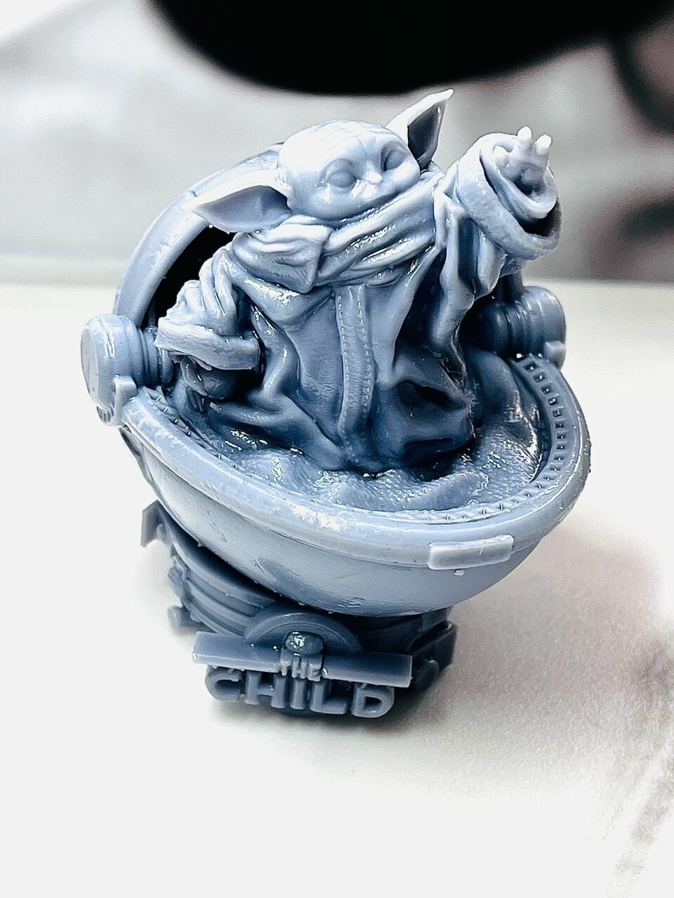 Миниатюра Малыш Грогу Йода в люльке - 60 мм