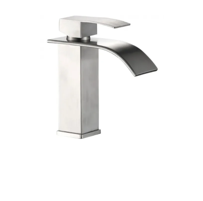 Смеситель, каскадный излив, для раковины/ванны, гибкий шланг, хром 8L1018-NS