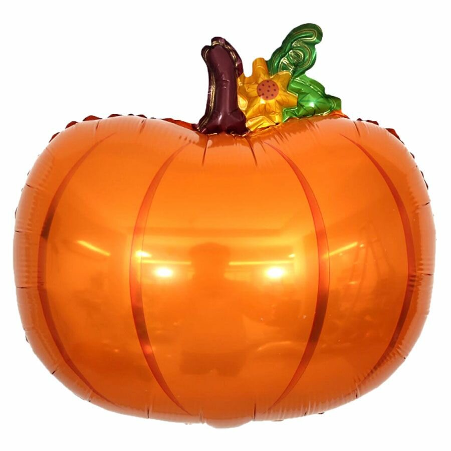 Шар фольгированный Тыква, фигура 55 см, Хэллоуин