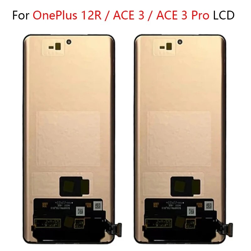 6,78 'AMOLED для OnePlus 12R ЖК-дисплей CPH2609 CPH2585 с дигитайзером сенсорного экрана в сборе для дисплея oneplus ace 3 ACE 3 LCD