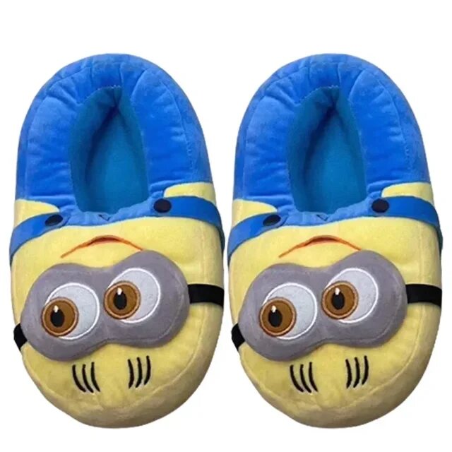 MINISO Хлопковые тапочки с миньонами для женщин
