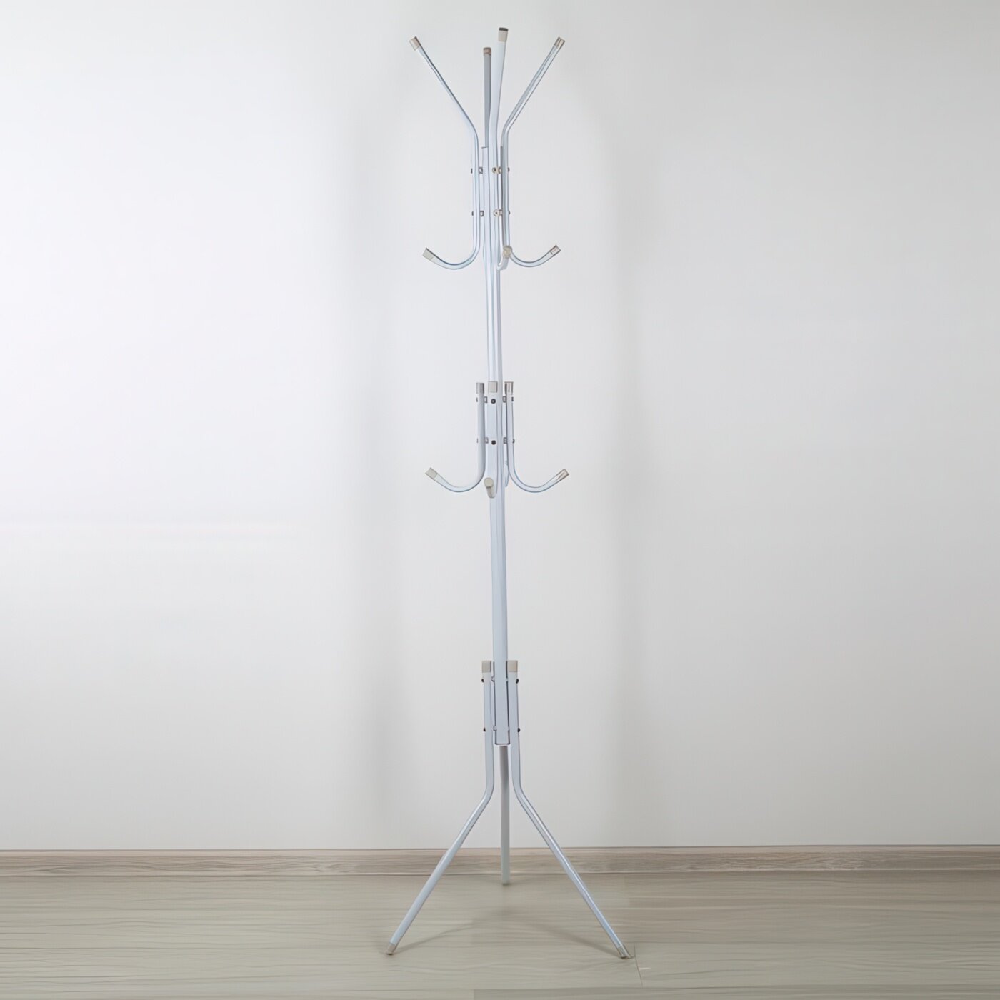 Вешалка напольная SKYPHOS «Корона», 48×48×170 см, цвет белый