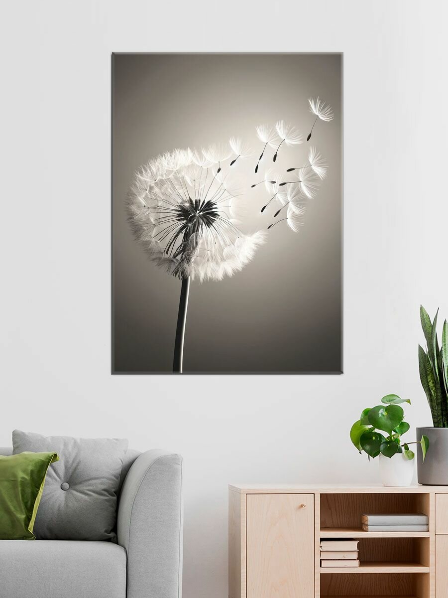 Картина на стену "Одуванчики", 30х40 см