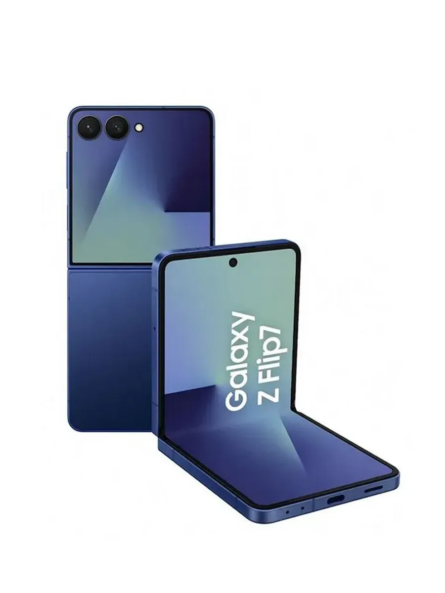 ПодлинныйПодлинныйСмартфон Samsung Galaxy Z Flip 7 12/256 ГБ, Blue Shadow (Синий) Global