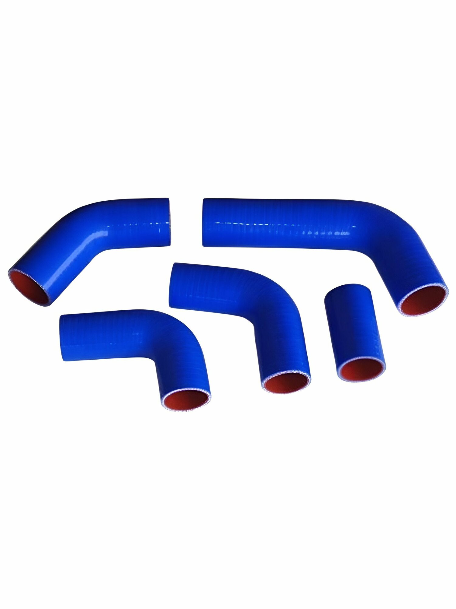 Комплект патрубков радиатора силикон УАЗ-Хантер дв. 409 инжектор (5 шт)