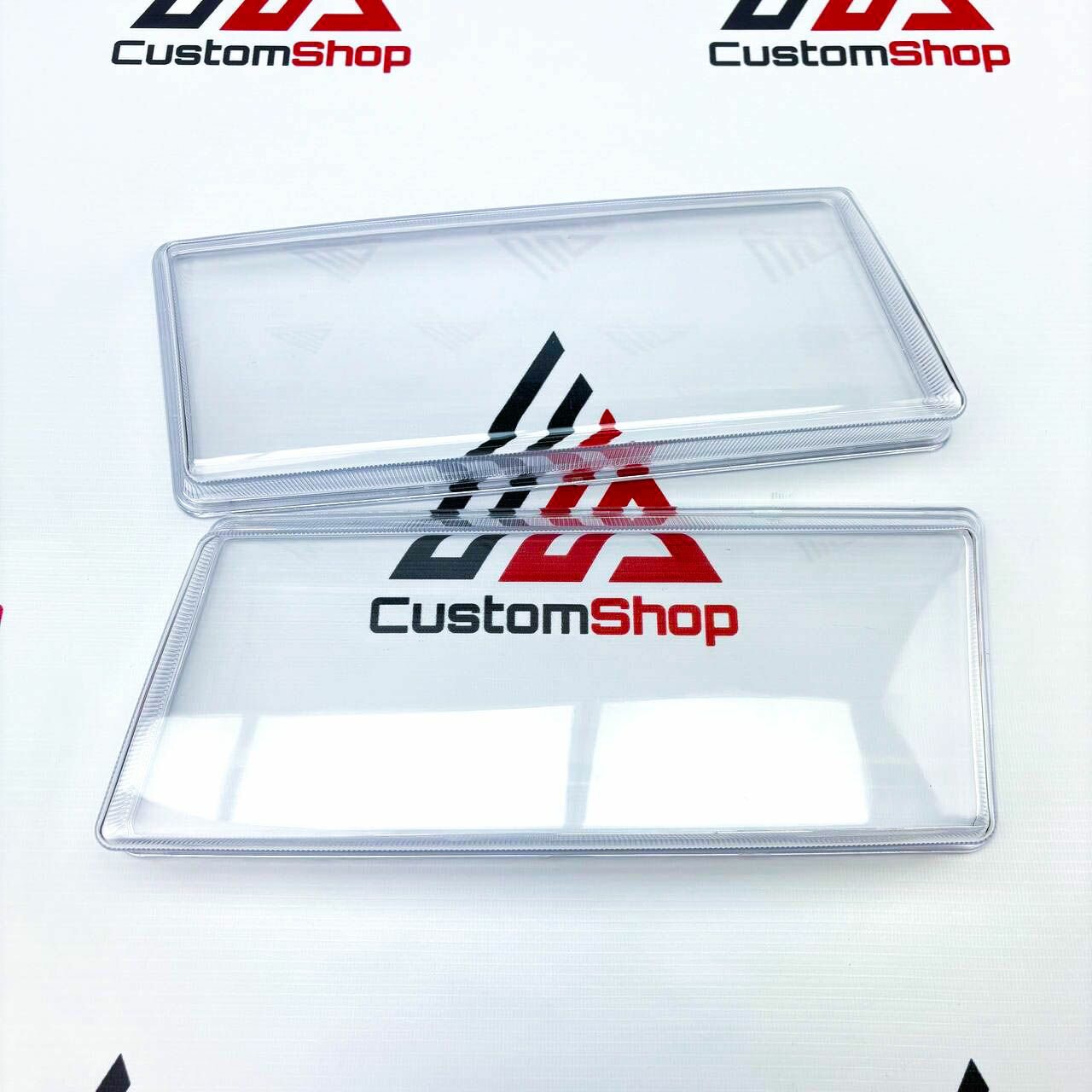 Гладкие стекла (пластиковые) передних фар ВАЗ 2110 / 2111 / 2112 Bosch