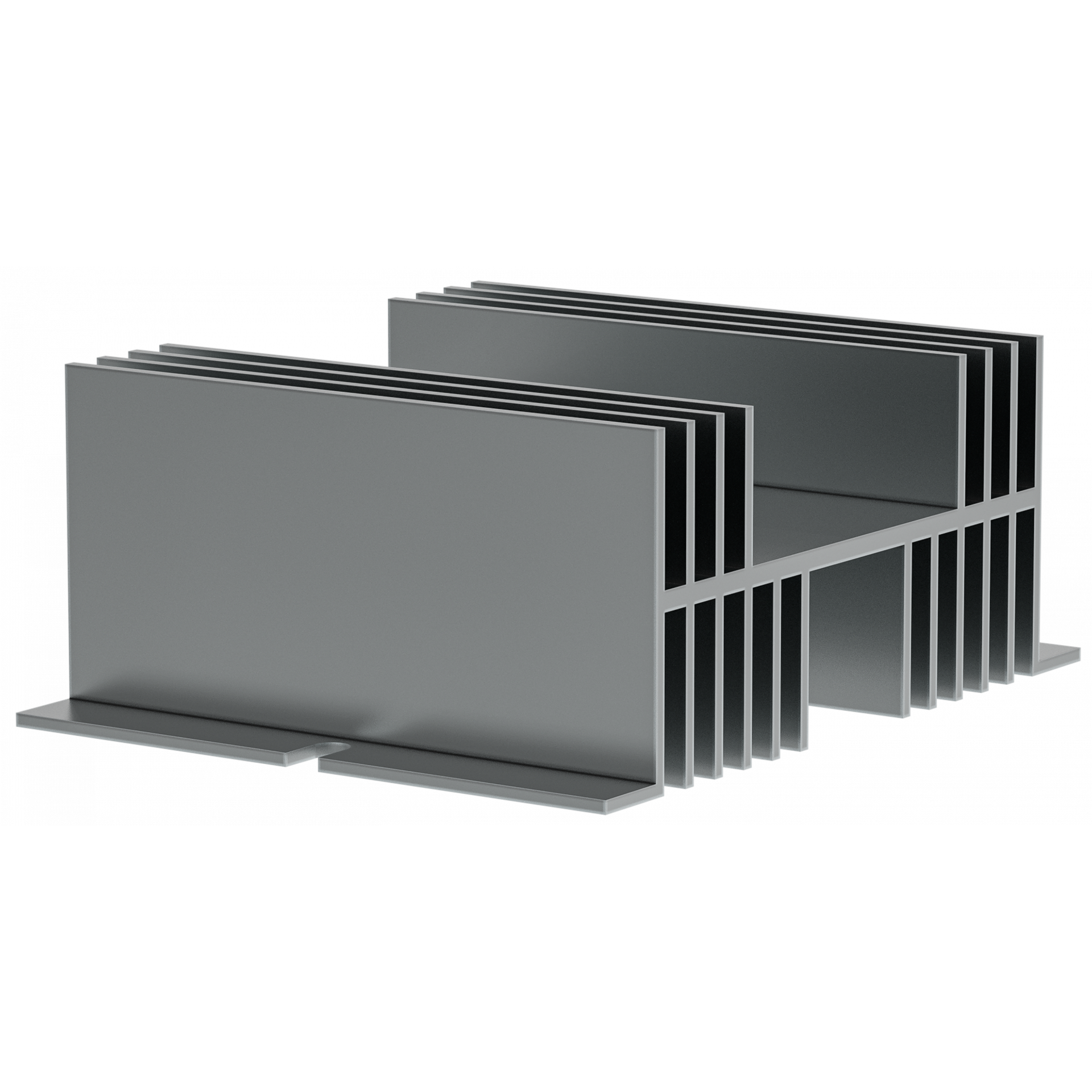 Радиатор для твердотельного реле OSS-2 60А ONI, IEK RSS-2-60 (1 шт.)