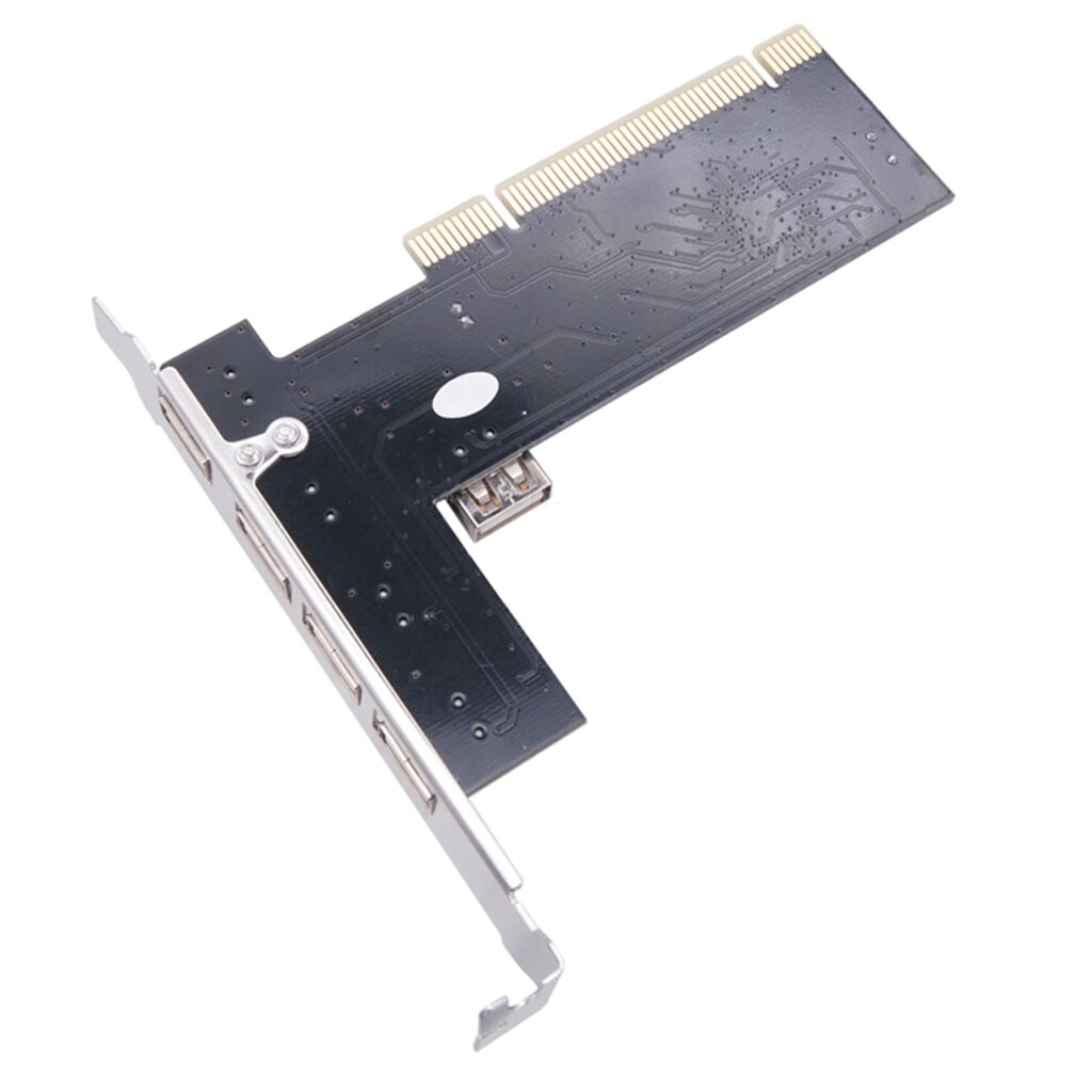 USB2.0 Expansion Card Highly Speed 1.5/12/480Mbps USB2.0 Adapter Card with 5Port for Scanners, Keyboards Mice